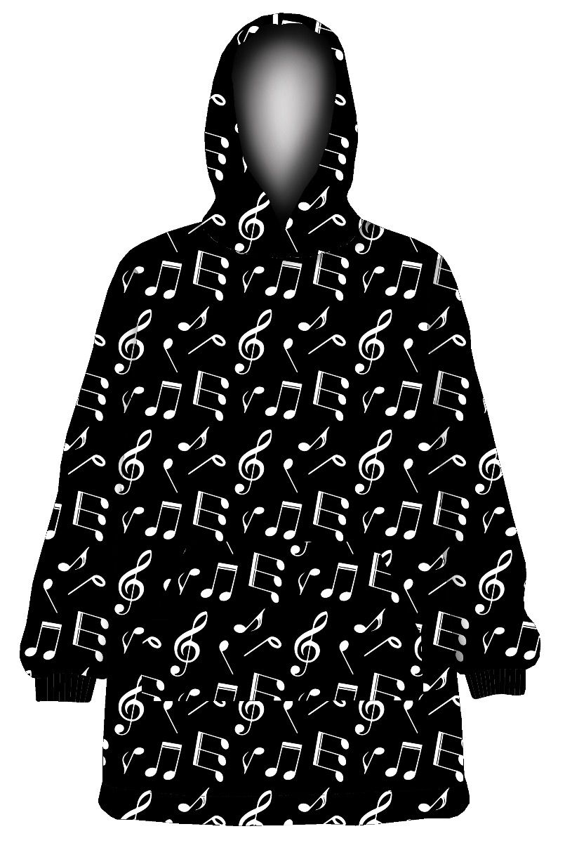 Unisex Unique Musical Notes Symbols Signs Printed Oversized Blanket ...