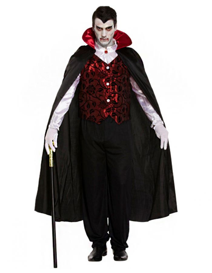 Vampire Halloween Costumes Adult Men's Vampire Costume Fancy Dress